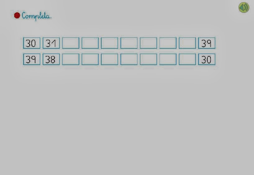 FUERTEMIMOPLATA (el blog de 1º de Primaria): NÚMEROS HASTA EL 39