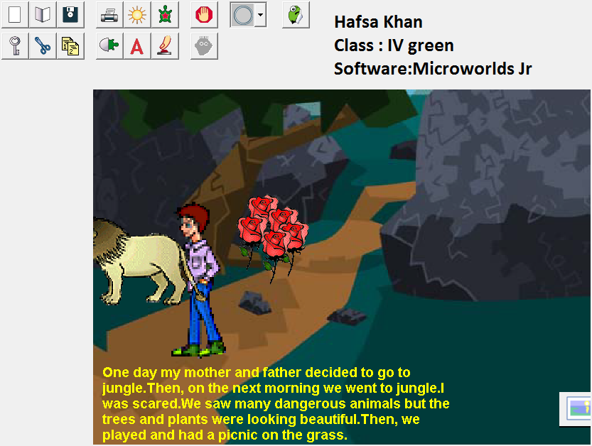 ICT Corner by BTSC: MicroWorlds Junior - Student Projects