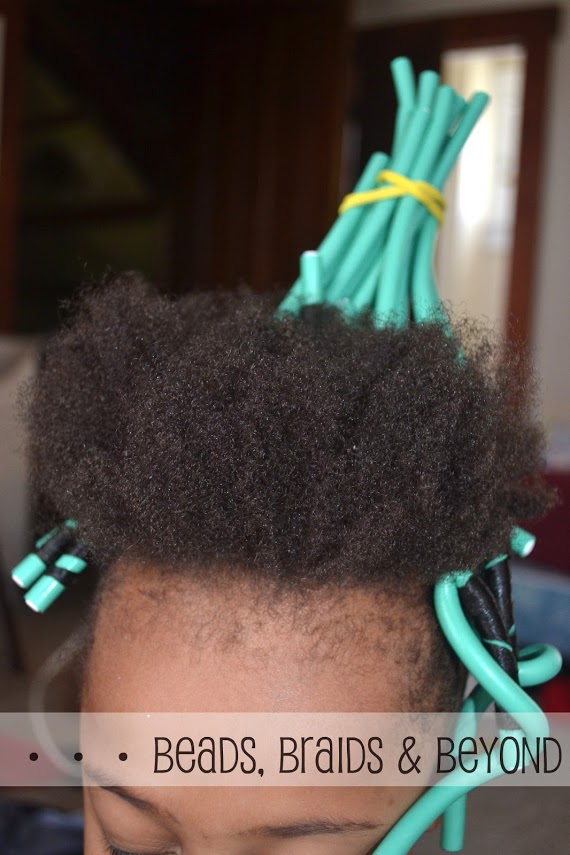 Beads, Braids and Beyond: Little Girls Natural Hairstyle: Flexi-rod ...