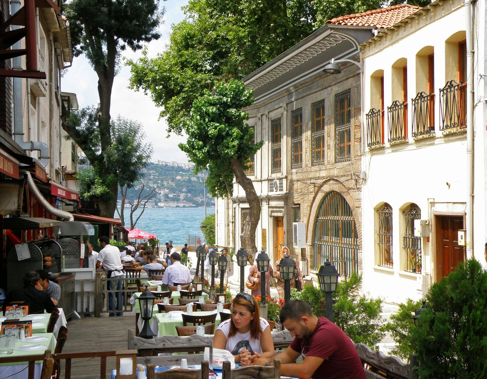 TURSKA - Istanbul - Bosfor, evropska i azijska obala