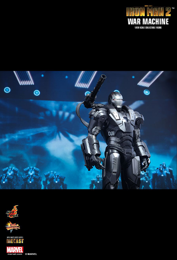 Iron Man 2 - War Machine 1/6 Movie Masterpiece Series DIECAST (Hot Toys)