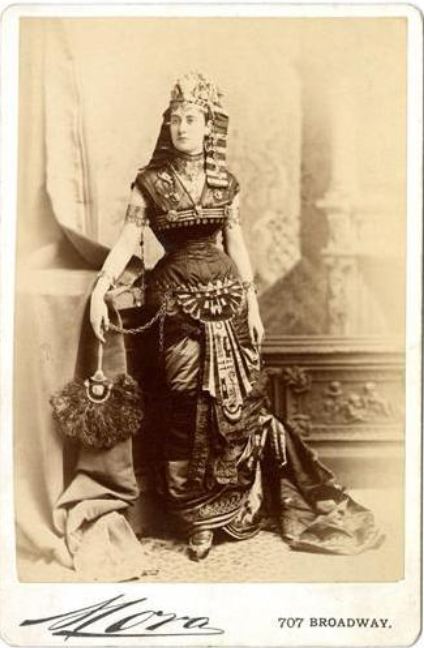 art gallery paintings : ca. 1875, [cabinet card, Lady Arthur Paget ...