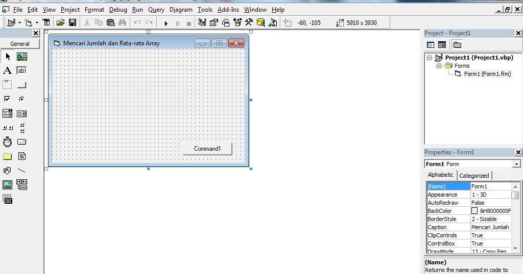 Menghitung Nilai Jumlah dan Nilai Rata-rata Bilangan pada Array | Gudang Sourcode Visual Basic ...