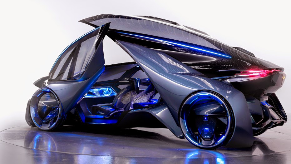 Tech - Break: Chevy's Robo-Car Concept is Switchblade on wheels