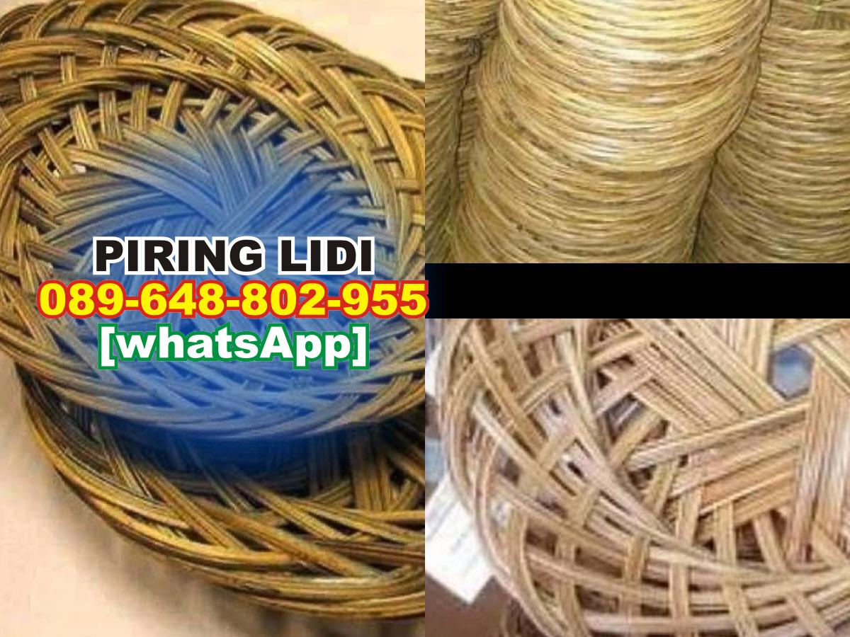 Cara Buat Anyaman Piring Dari Rotan ~ 089_648_802_955 [wa] Piring Lidi Harga Grosir