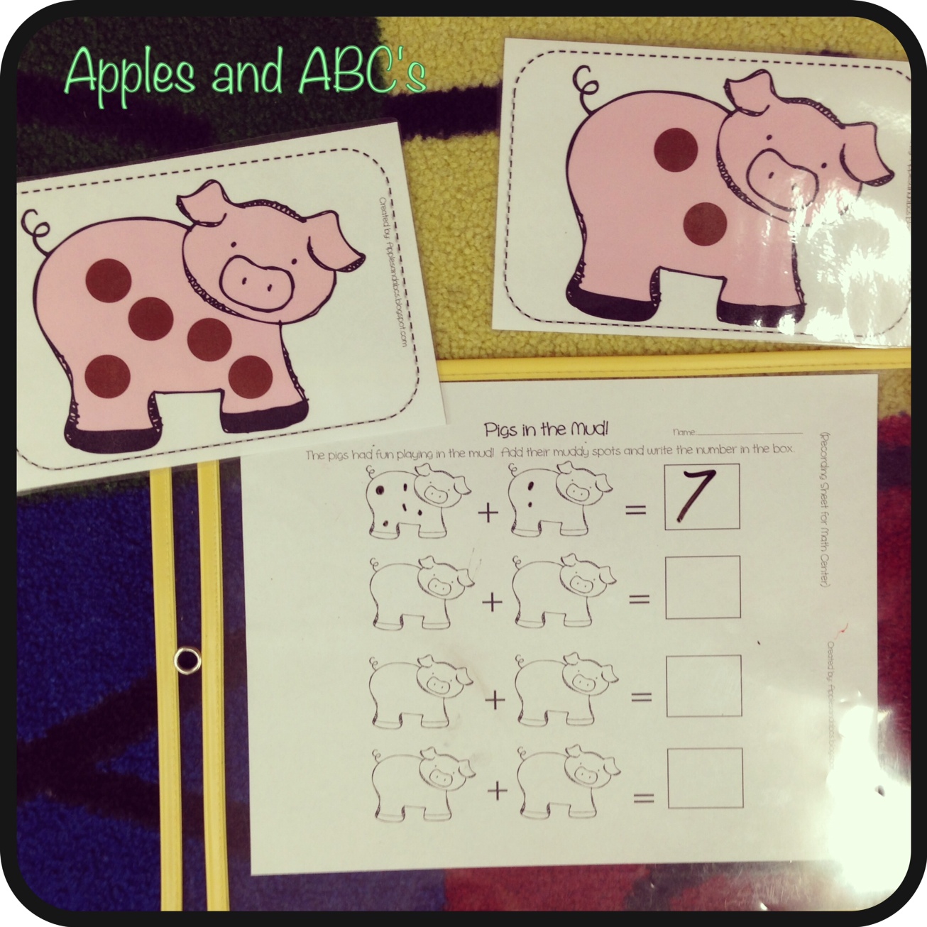 Down on the Farm! - Apples & ABC's