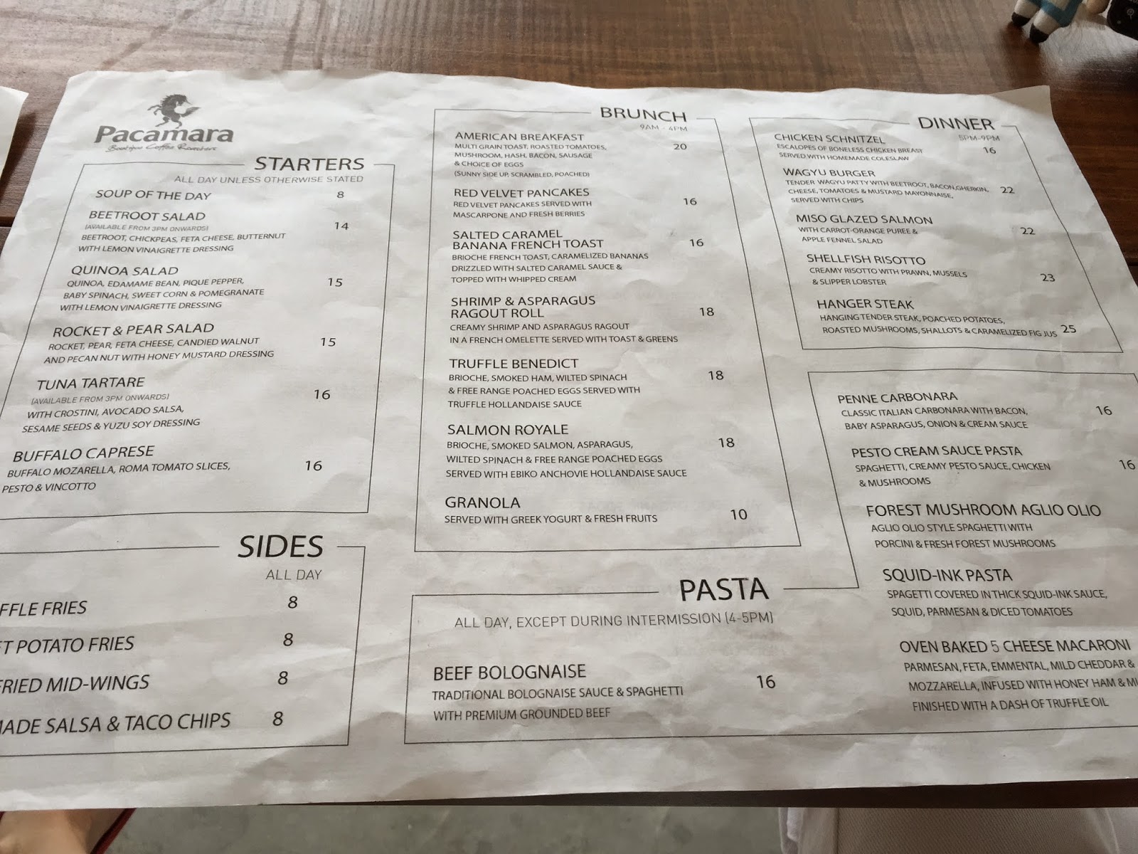 Pacamara Boutique Coffee Roasters - Review | ♕ HerPenandFork