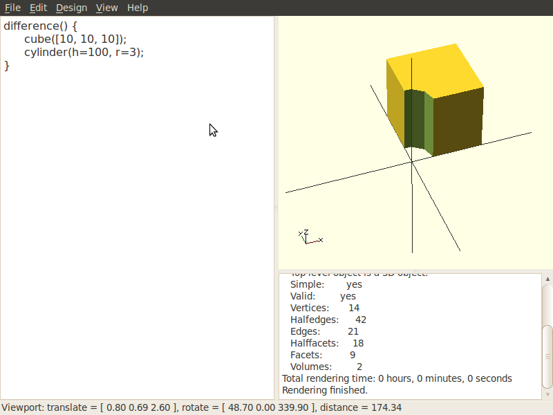 campis fabbing blog: Ein kleines OpenSCAD Tutorial