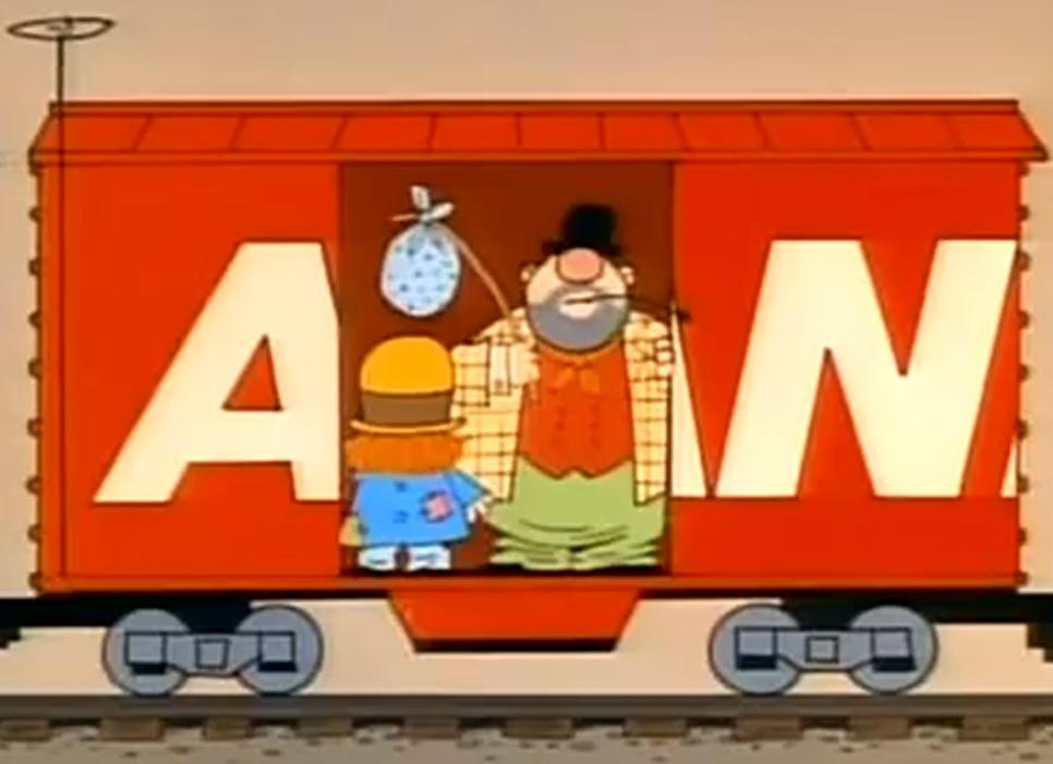 Hobo Train Cartoon