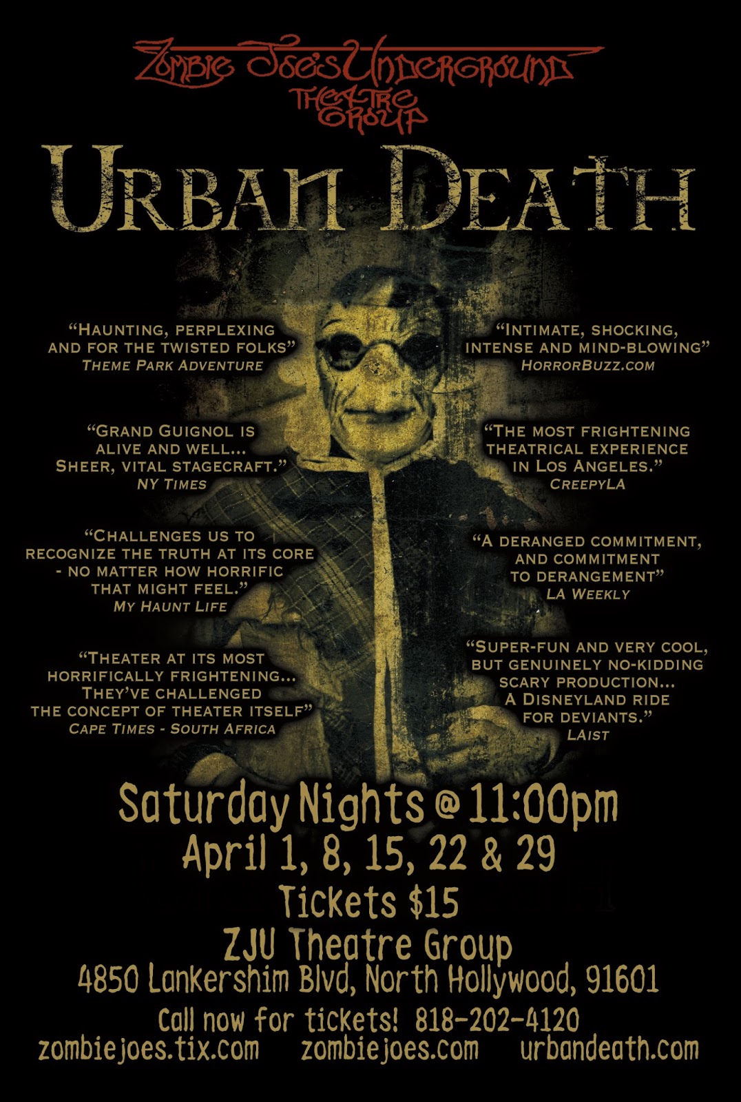Night-Tinted Glasses: Urban Death 2017 (review)