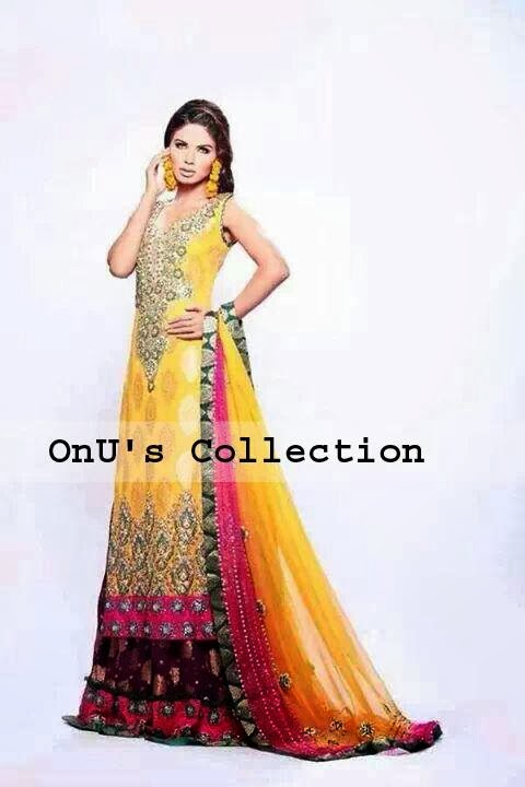 Fashionhung.blogspot.com: Party Wear Dresses by OnU's Collection 2014
