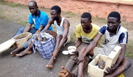 Heartbreaking Confession Of 4 Ritualists Arrested With Fresh Human ...