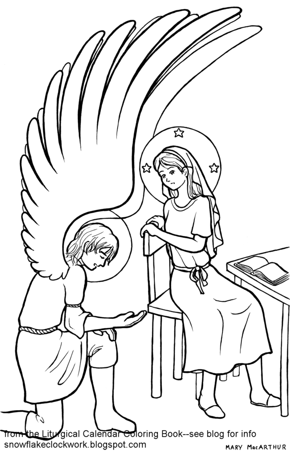 Snowflake Clockwork: Annunciation day