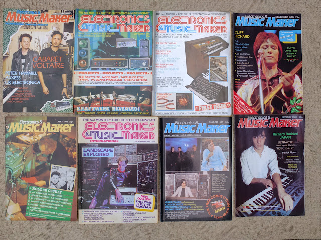 MATRIXSYNTH: Lot of 59 Electronics And Music Maker Magazine