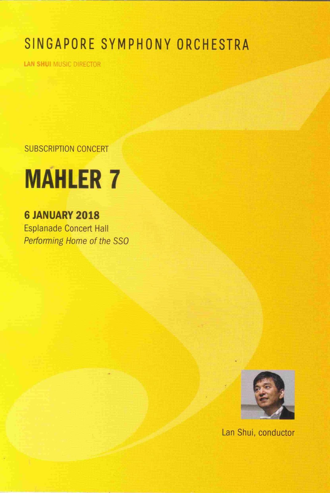 pianomania: MAHLER 7 / Singapore Symphony Orchestra / Review