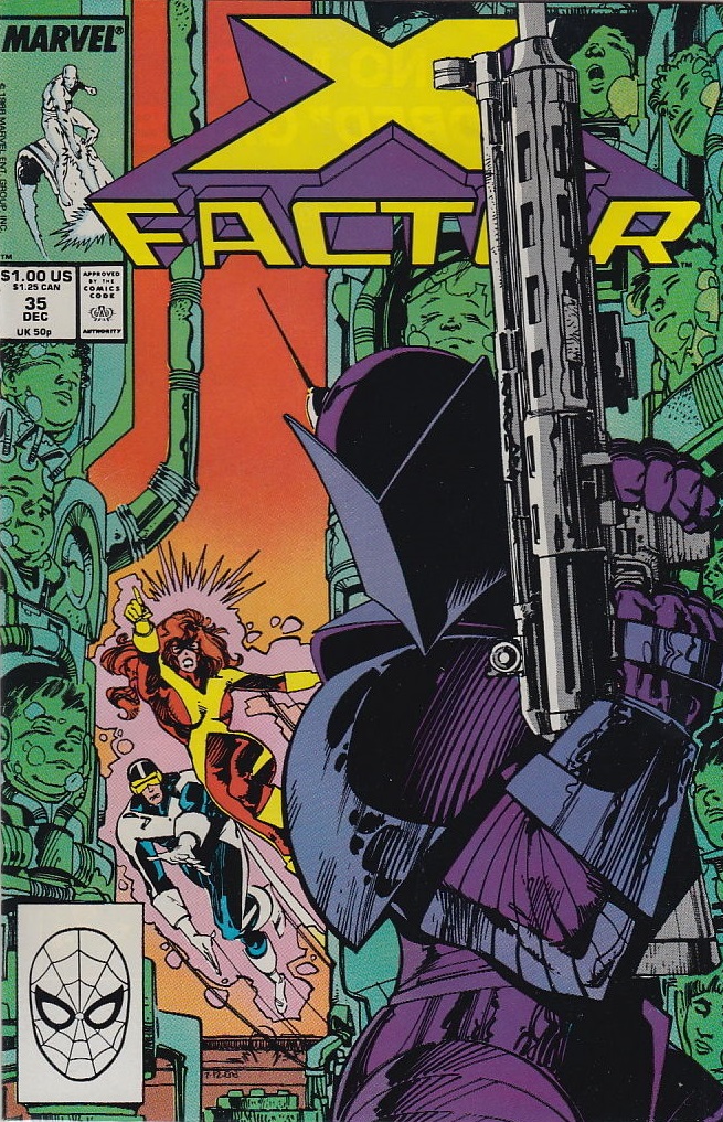 Marvel Comics of the 1980s: 1988 - Anatomy of a Cover - X-Factor #35 by ...