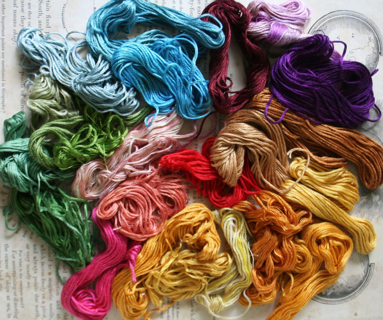 the adventures of bluegirlxo: hand dyed embroidery floss tutorial...