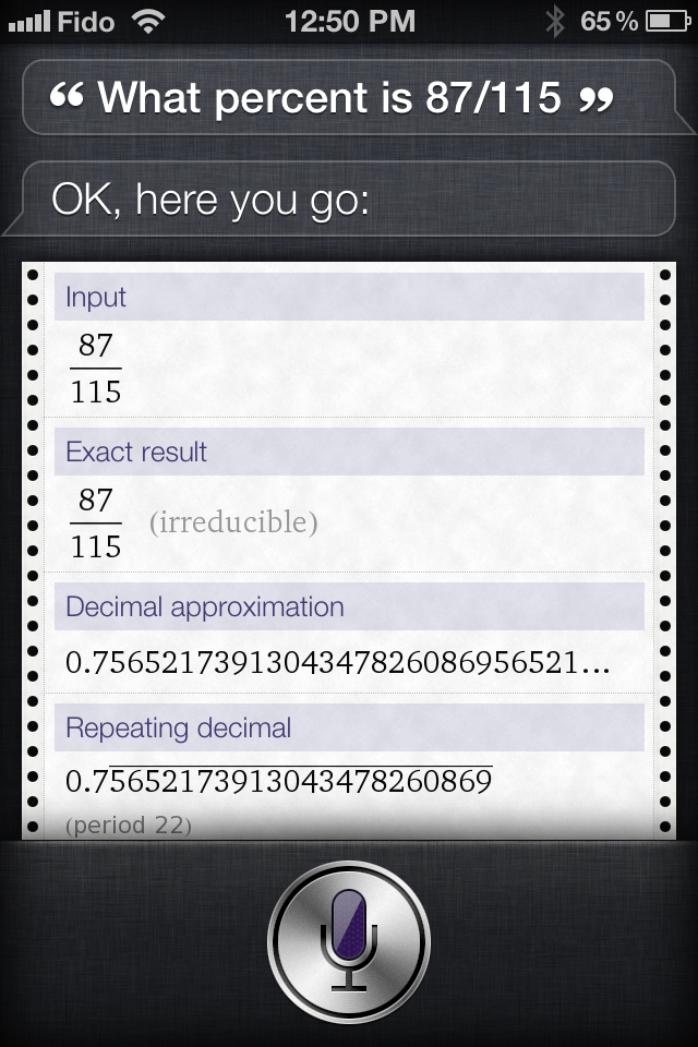 Use Siri for Math on iPhone 4S | Math Concepts Explained
