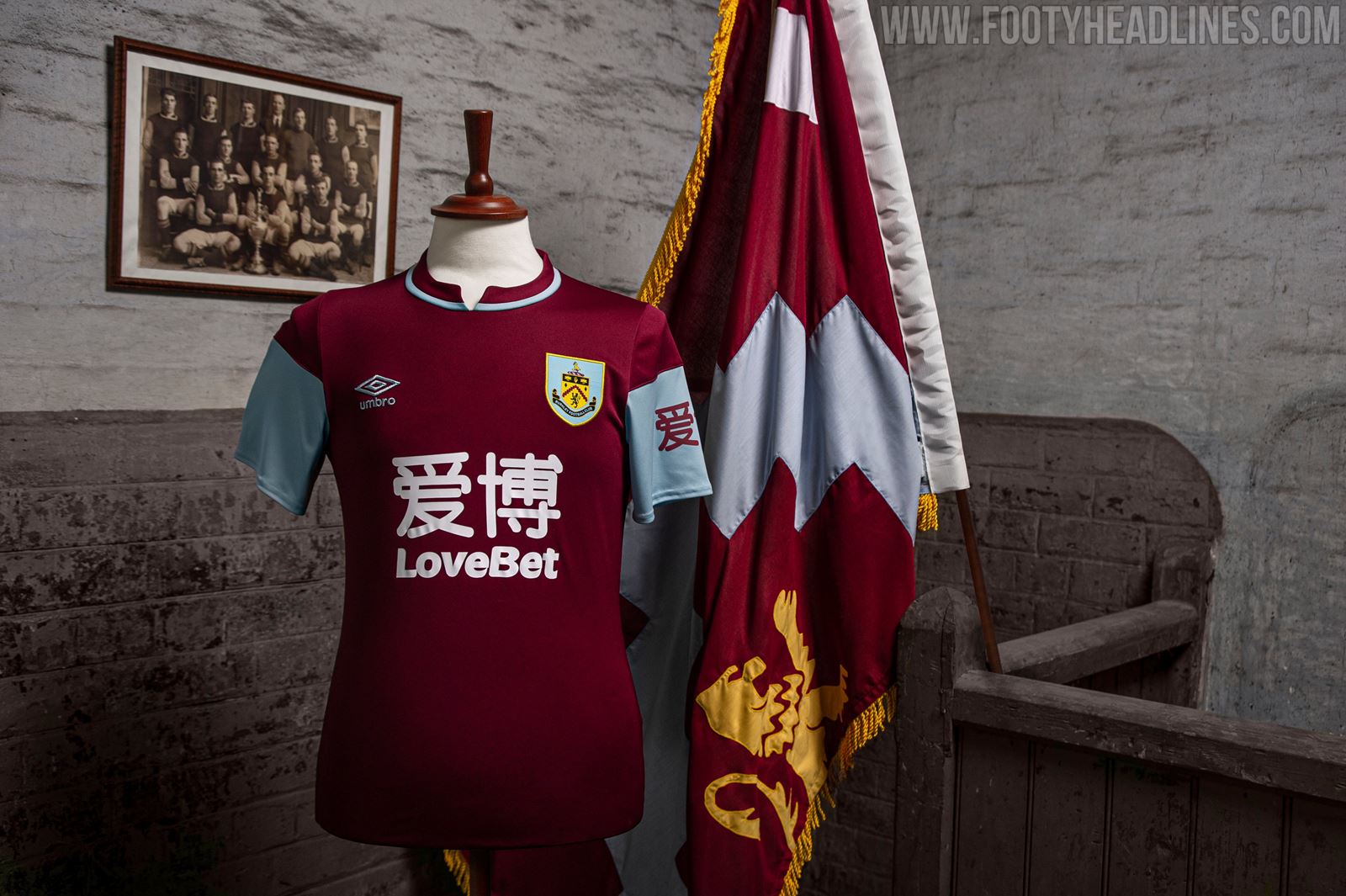 Burnley 20-21 Home Kit Released - Inspired by the '100 Year Heroes ...