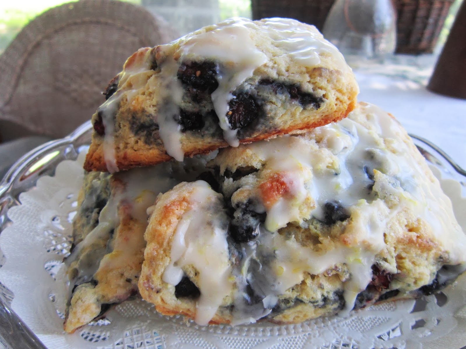 The Italian Next Door: A Special Surprise and Mulberry Scones