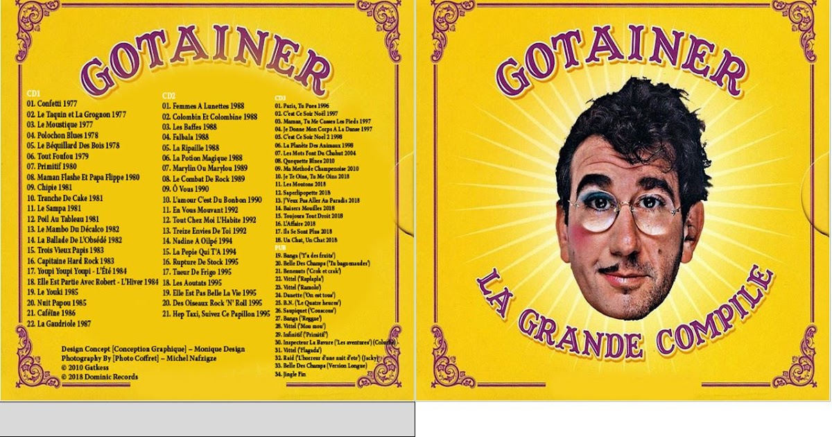 MUSICOLLECTION: GOTAINER - La Grande Compile - 2018