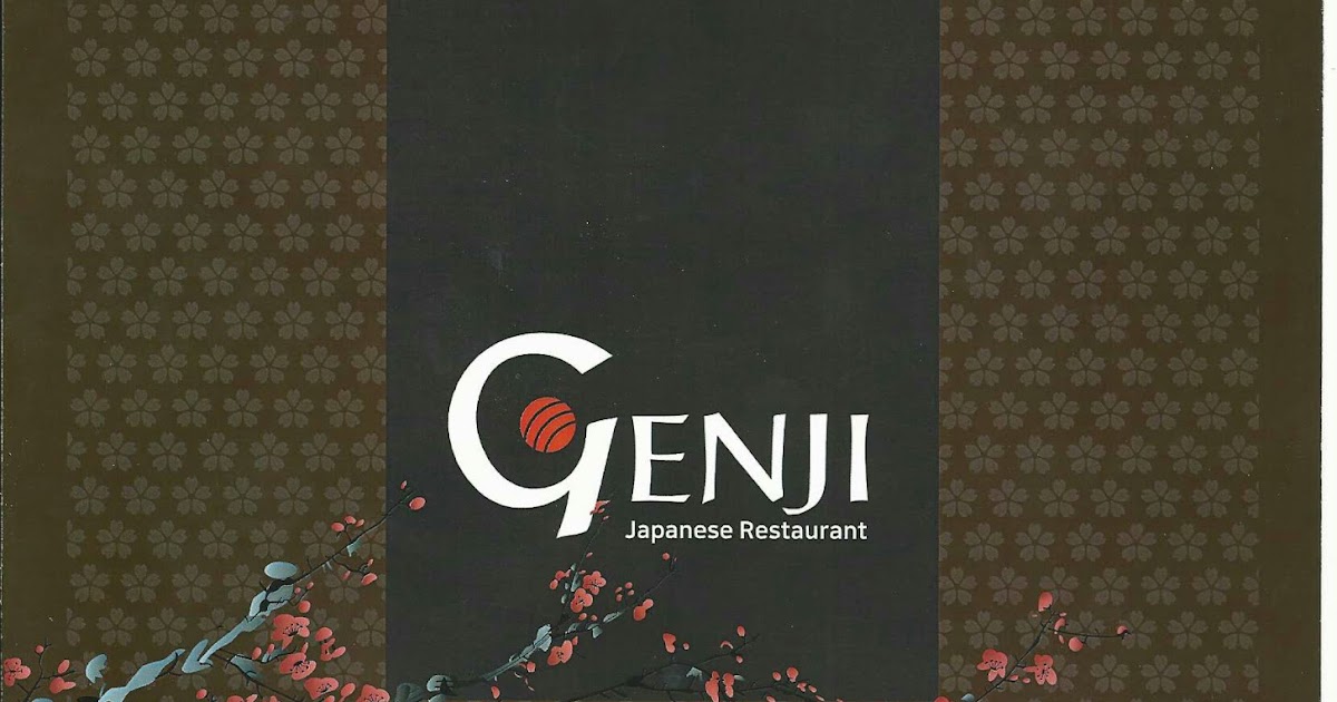Genji sushi @ parkgate: Genji Menu