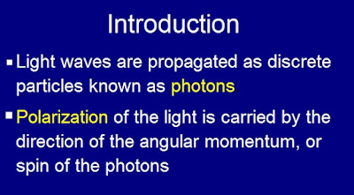 Lighting a Deya: What is a photon and how are they made.