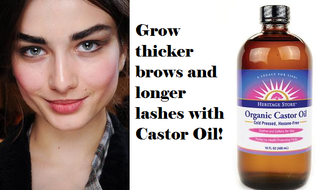 Raw & Lovely: The Castor Oil Trick for Lashes & Brows