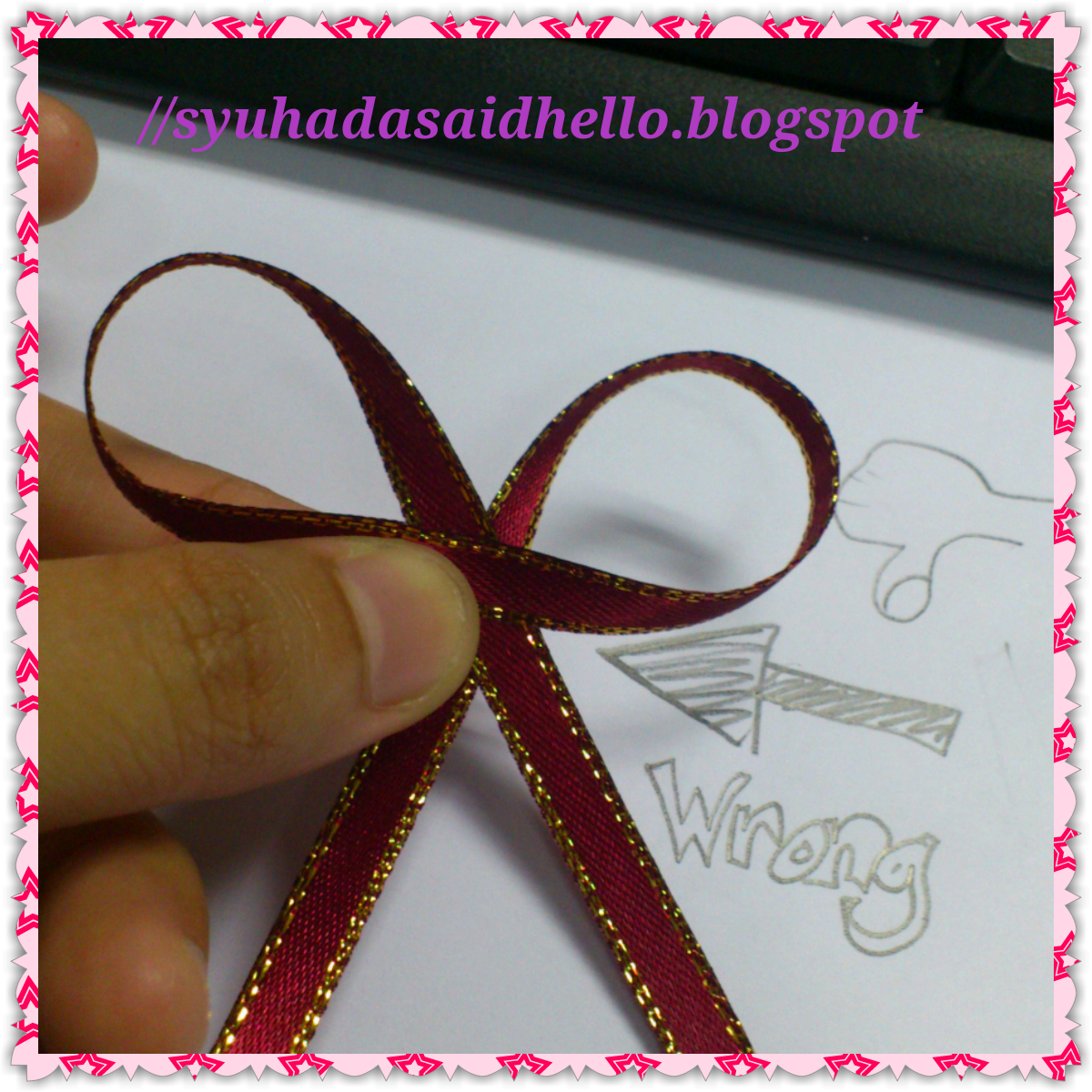 Cara Nak Buat Reben Untuk Bunga Telur MUDAH! | Syuhada Said Hello!