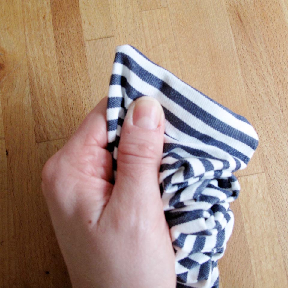 the little house in the city: How To Make A DIY Draft Stopper