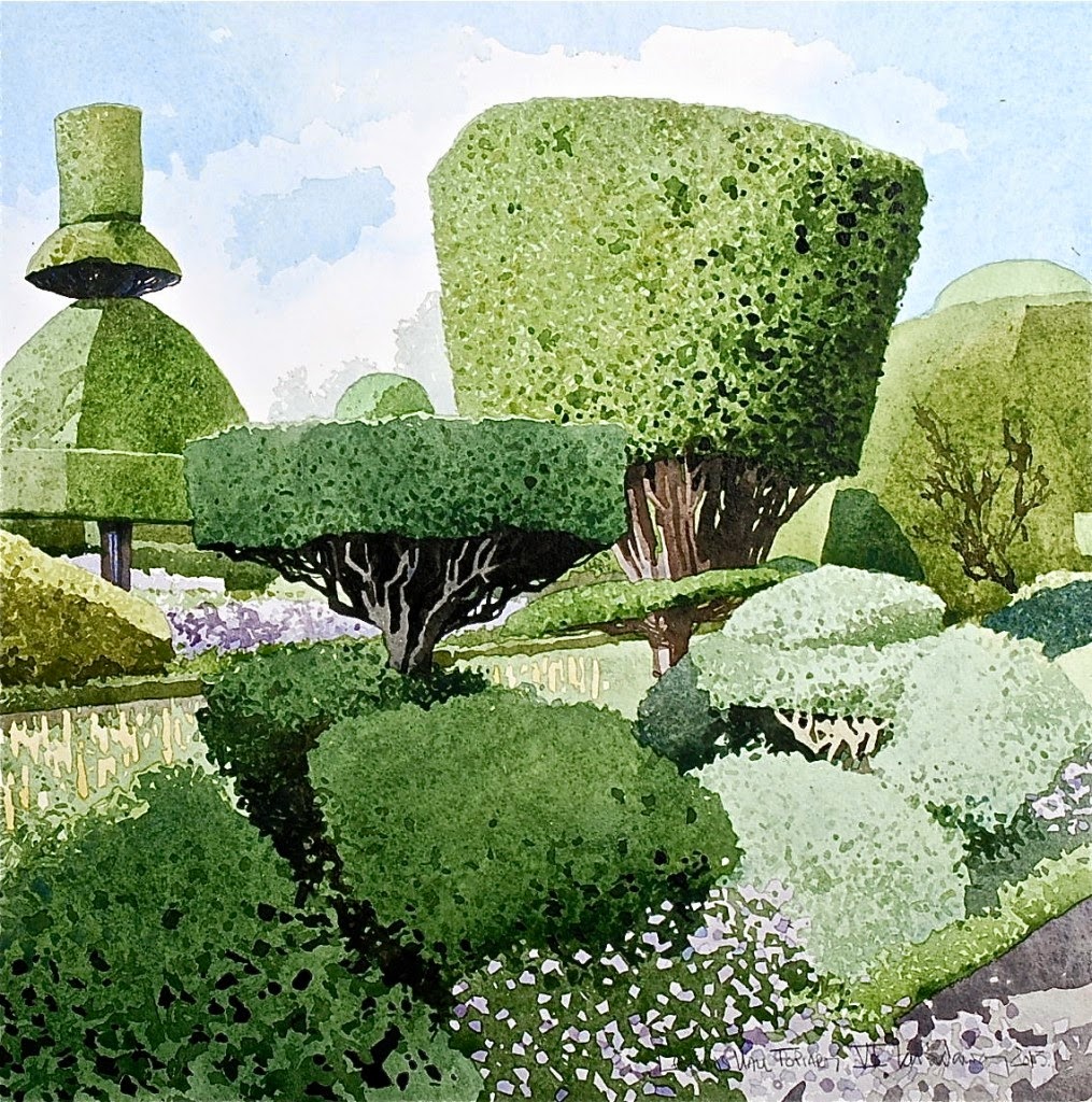 Gilly Marklew watercolour artist and tutor: June 2014