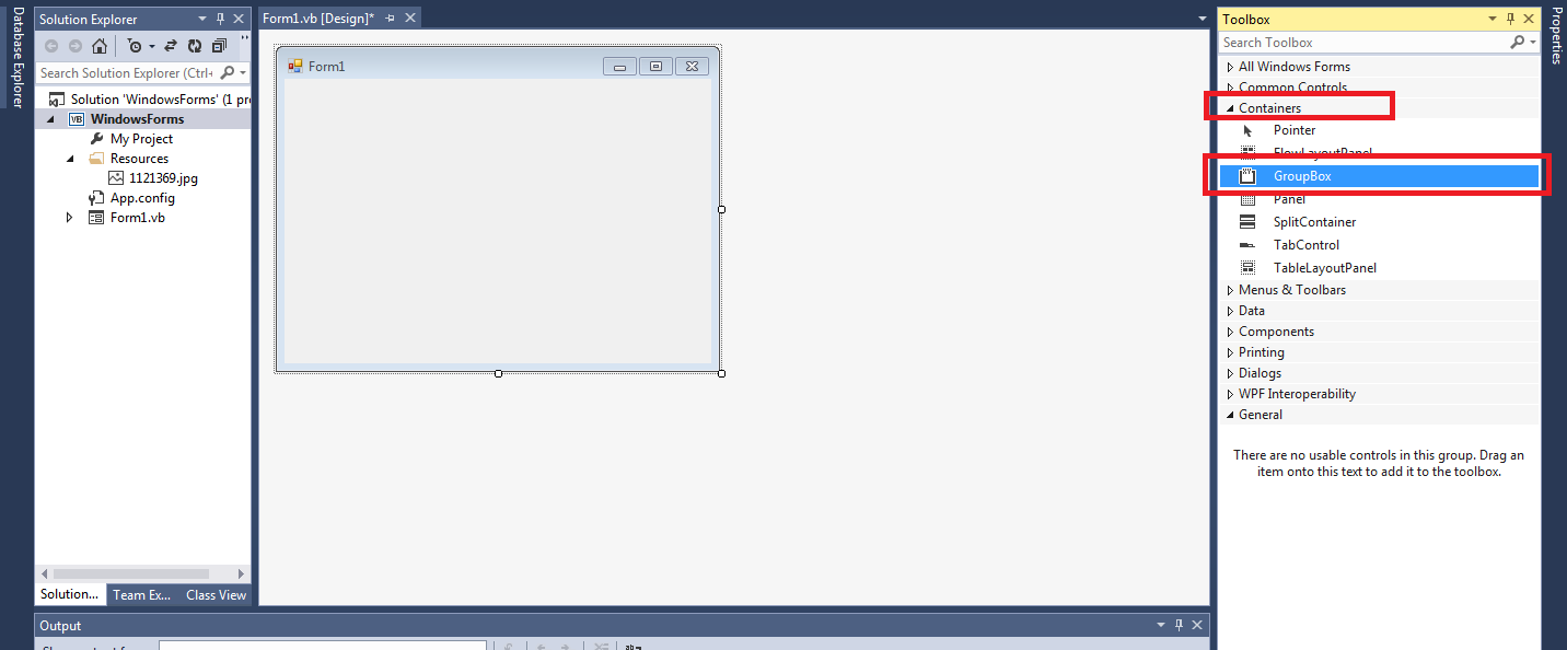 Herramientas Para Desarrollar Videojuegos en Español: GroupBox en Windows Forms