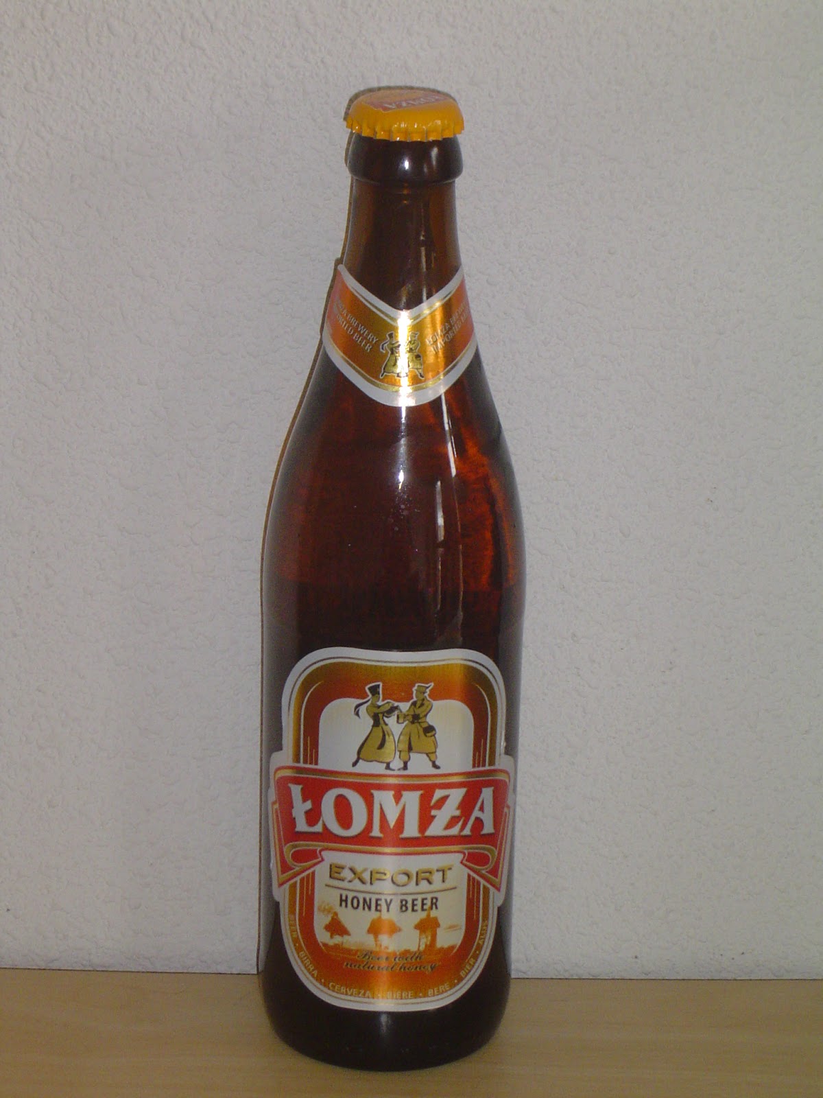 Coleccionando cervezas: Lomza Export Honey Beer