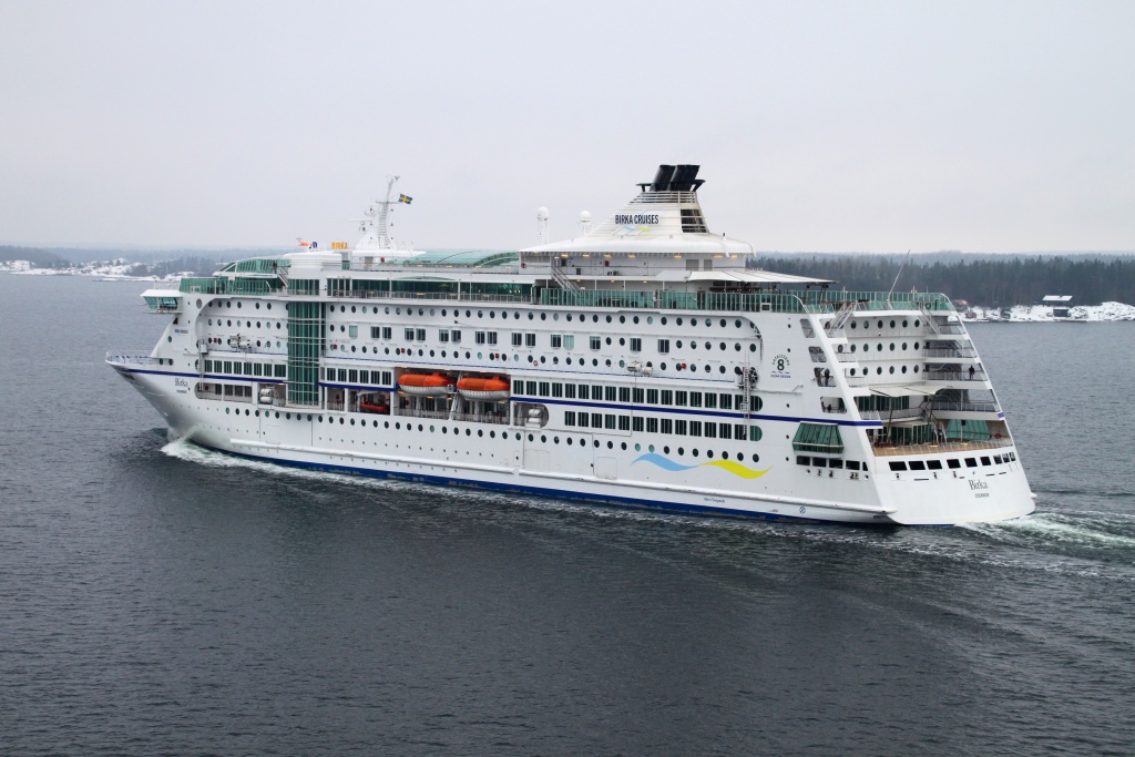 kships: Birka Stockholm in the Stockholm archipelago, 15 February 2013