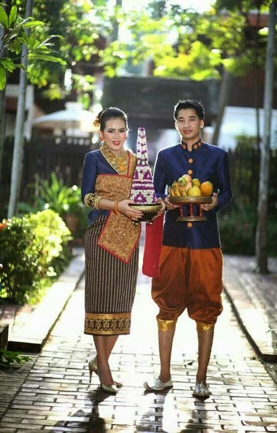 FolkCostume&Embroidery: Basic costume of Southeast Asia