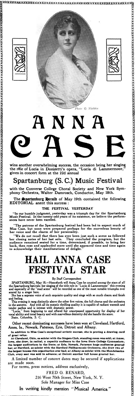 Gillette On Hillsborough: Anna Case Draws a Crowd