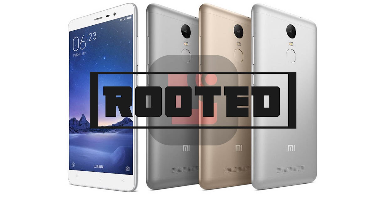 Update Lagi Tutorial Cara Root Xiaomi Redmi Note 3 V7.1.8: Yang Masih ...