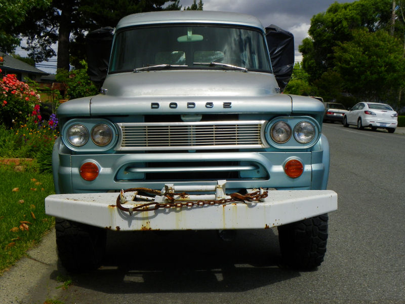 California Streets: San Jose Street Sighting - 1962 Dodge W200 Power ...