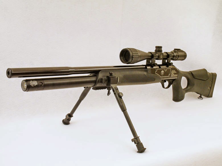 Archer on Airguns: Two Piece Bipod For Hatsan PCP Air Rifles