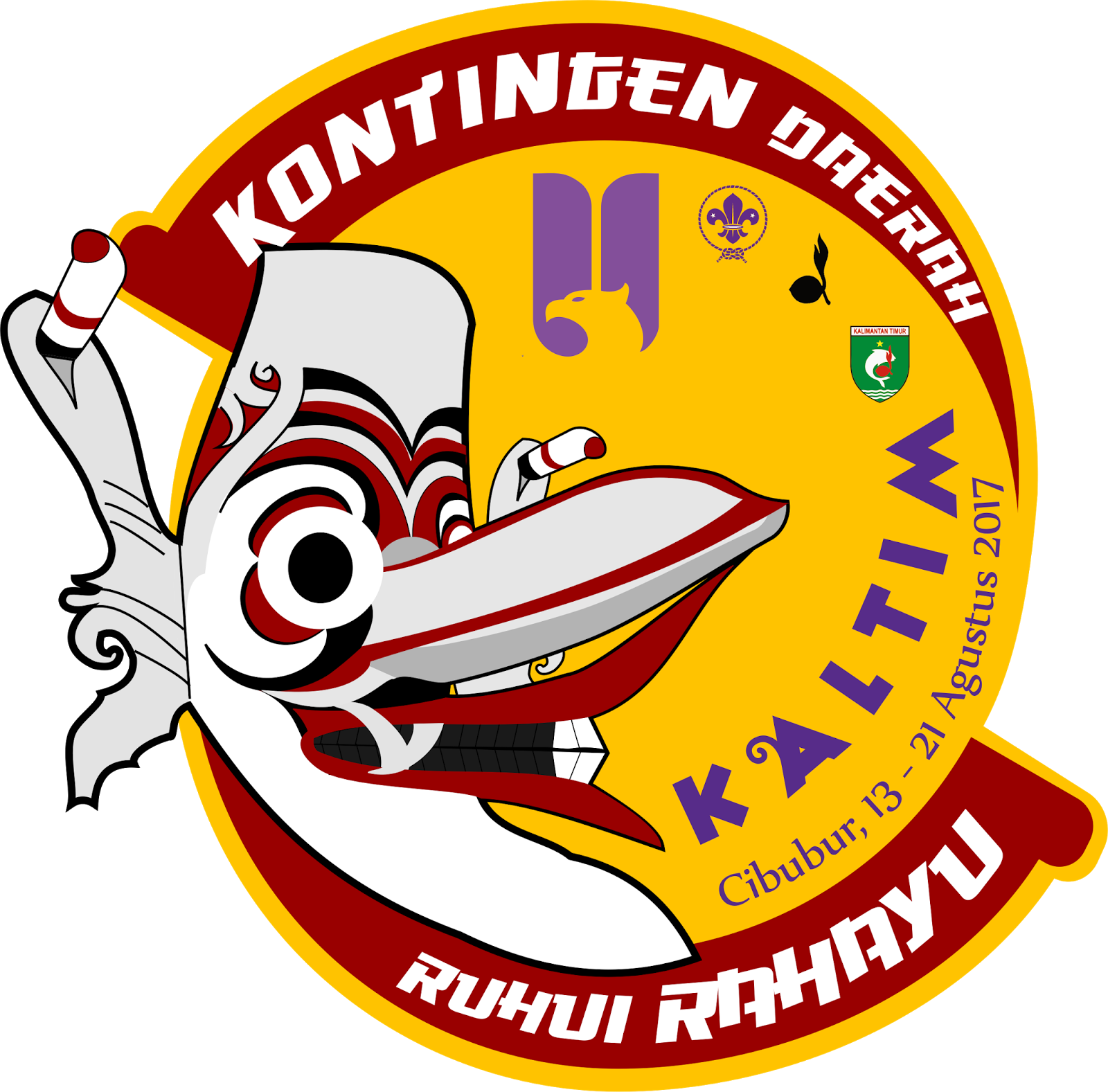 Logo Kontingen Daerah Kalimantan Timur Raimuna Nasional XI Tahun 2017 ...