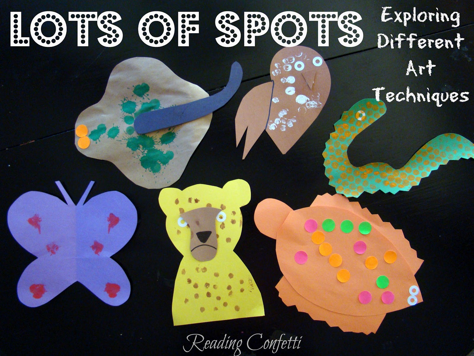 Lots of Spots: Exploring Art Techniques (Virtual Book Club) ~ Reading ...