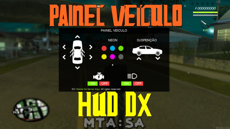 MTA Mania: Painel Veiculo / + HUD DX