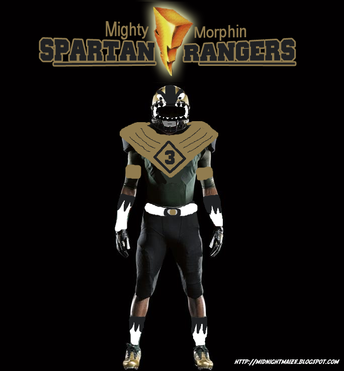 Midnight Maize: Mighty Morphin Spartan Rangers