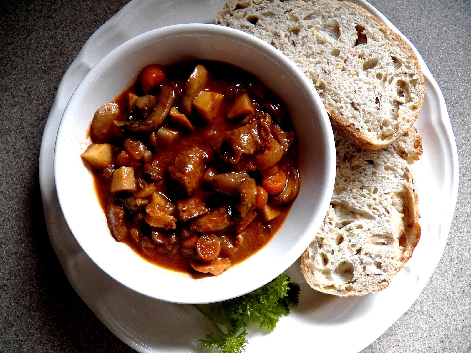 The Tasty Cheapskate: The Best Beef Stew Ever: aka Beef Burgundy (Minus ...