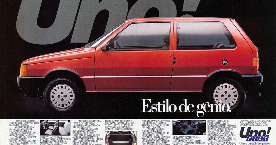 Carros brasileiros que fizeram sucesso e marcaram época: Uno de ...