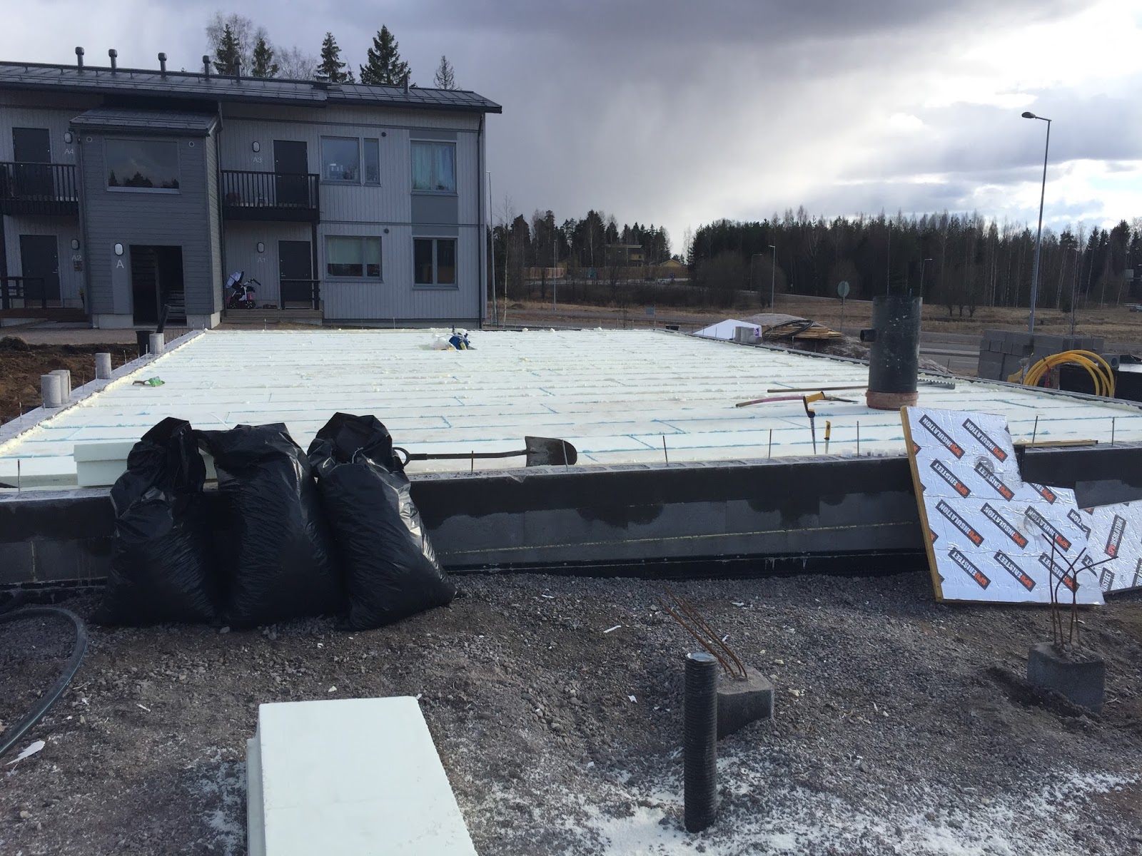 Timpurille talo -Rakennusblogi: Finnfoam rossipohja