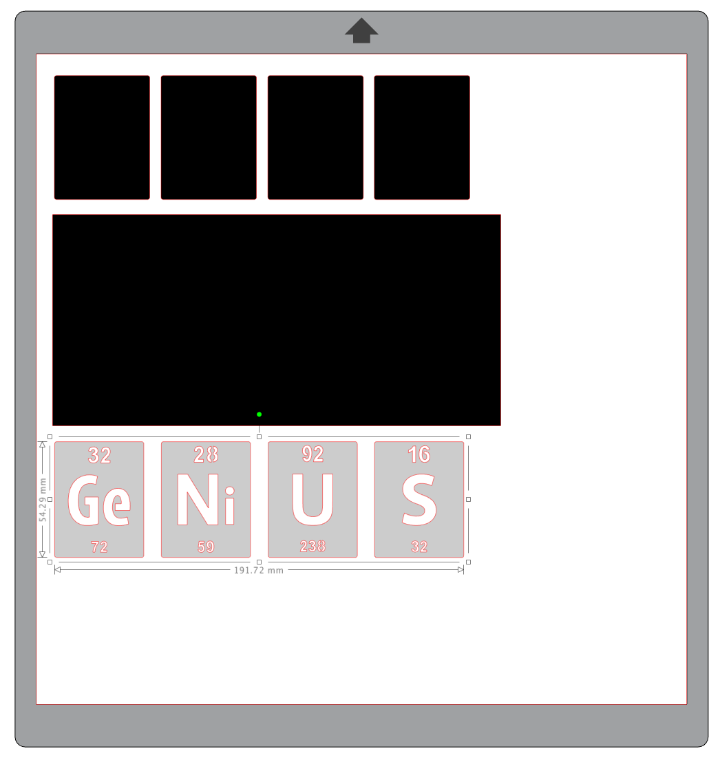 Silhouette UK: Genius Card - Print & Cut on Coloured Cardstock