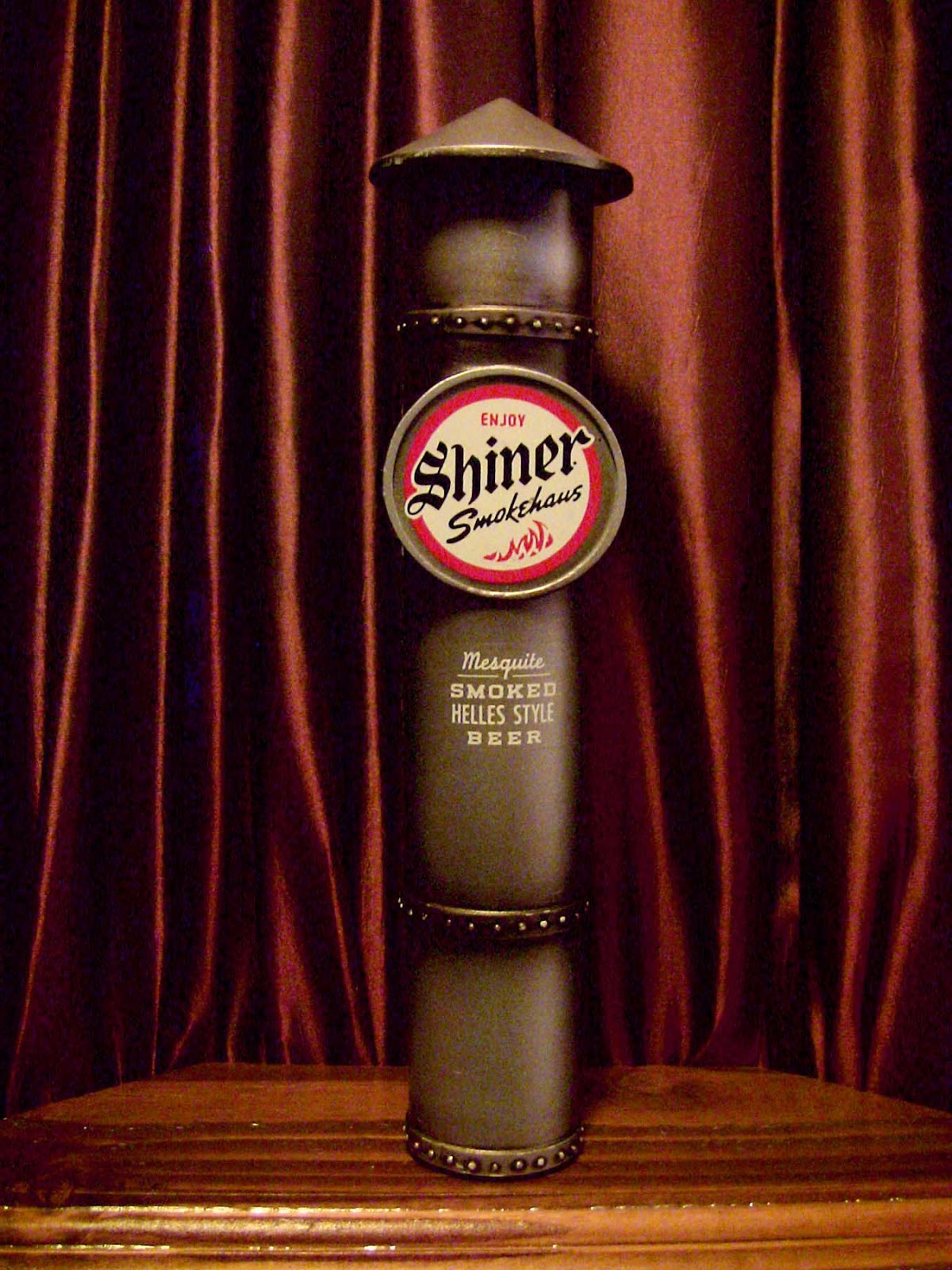 Tap Handle #390: Spoetzl - Shiner Smokehaus