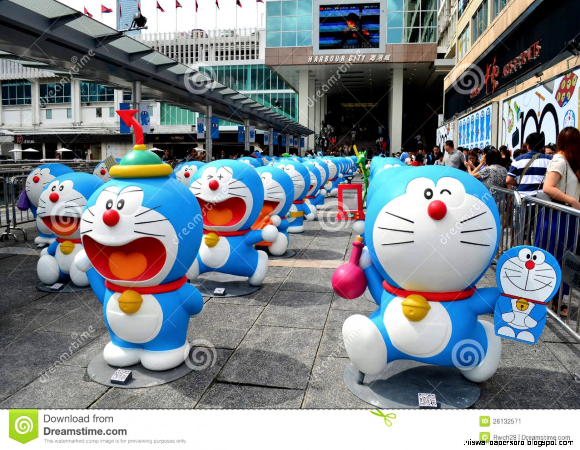 Front View Of Doraemon Figures | This Wallpapers