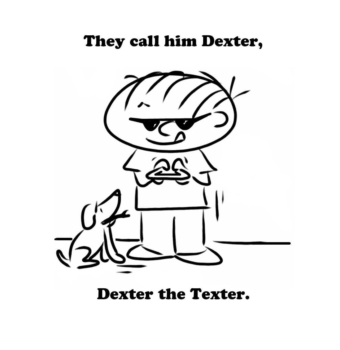 Dexter the Texter by J.D. Clark
